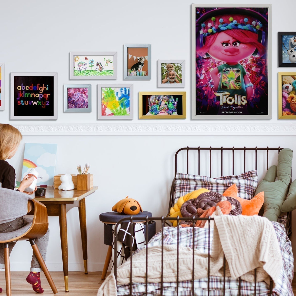How to frame your kids' artwork (without cluttering the fridge) – Pop ...