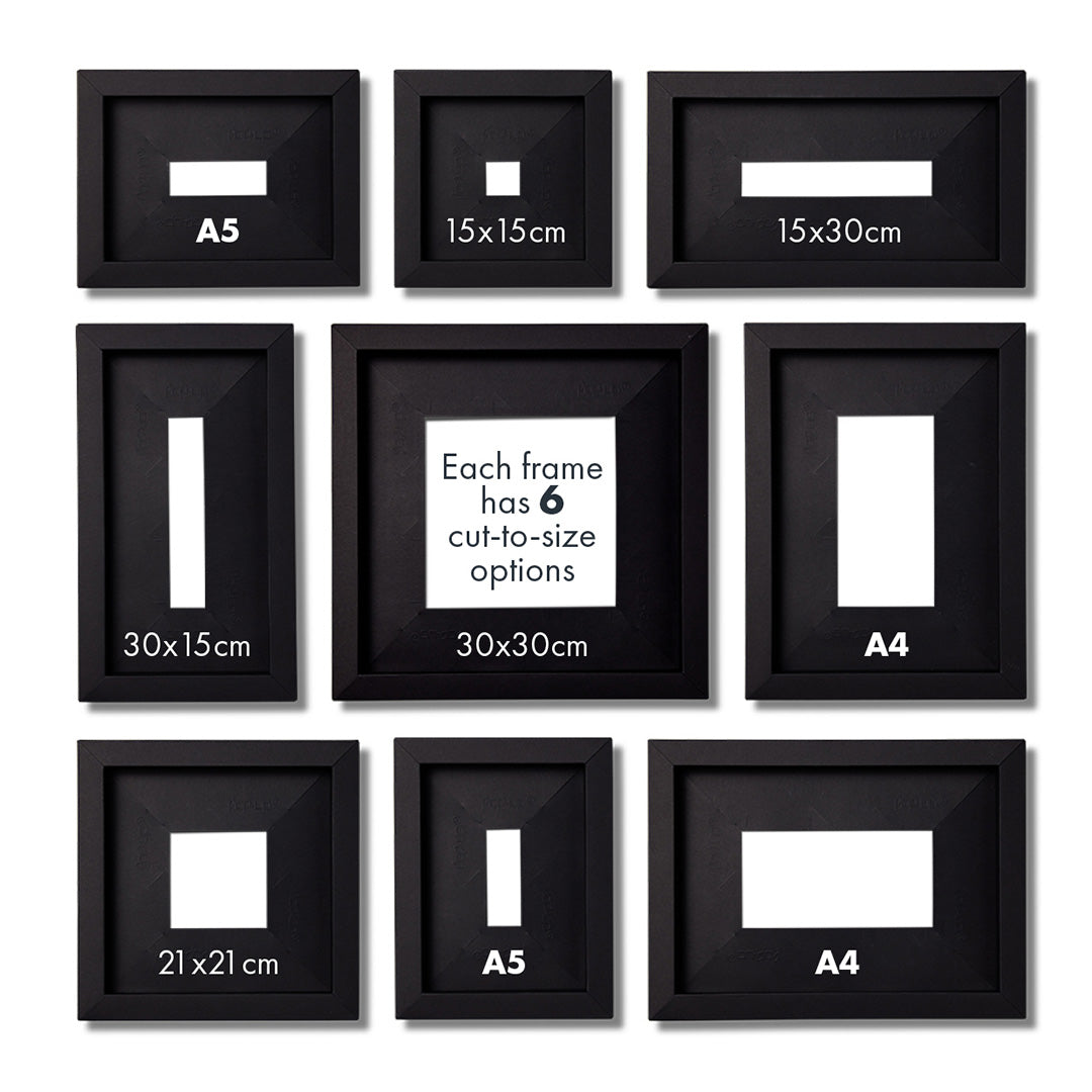 What size picture frame do I need? A4, A3 & Photo Size Guide (UK) – Pop ...