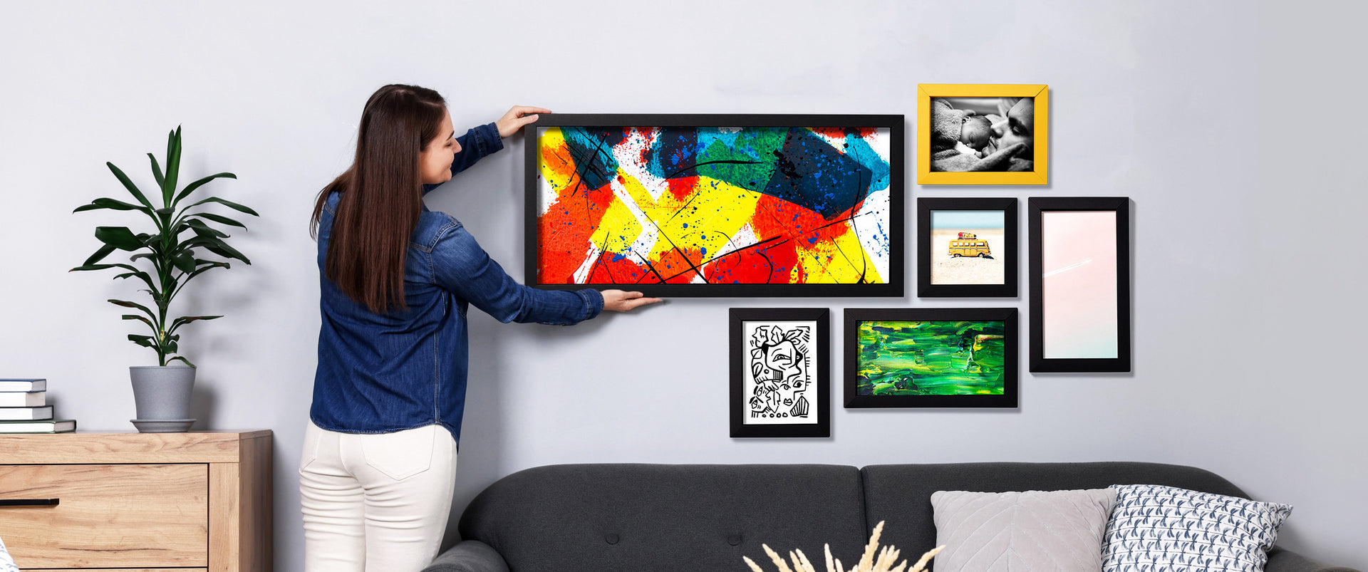 Pop-up Frames — Beautiful cut-to-size picture frames